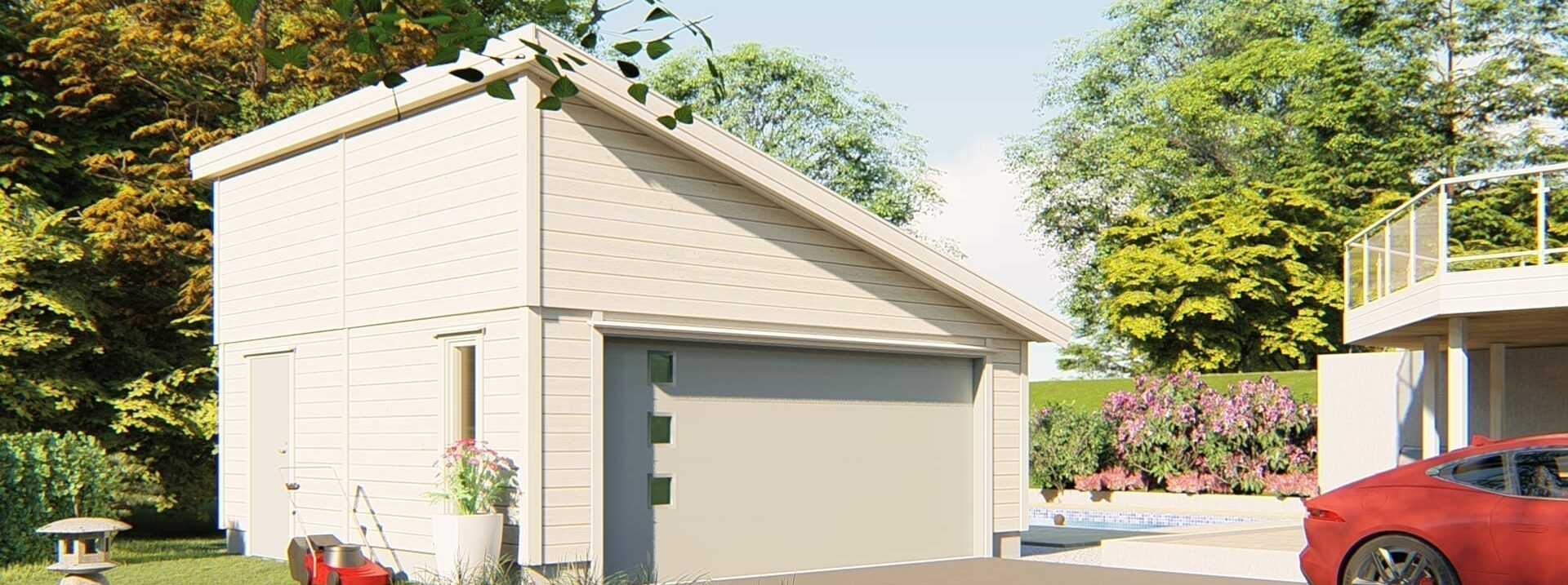 Garasjeport - Isolerte stålporter i meget god kvalitet |Igland Garasjen