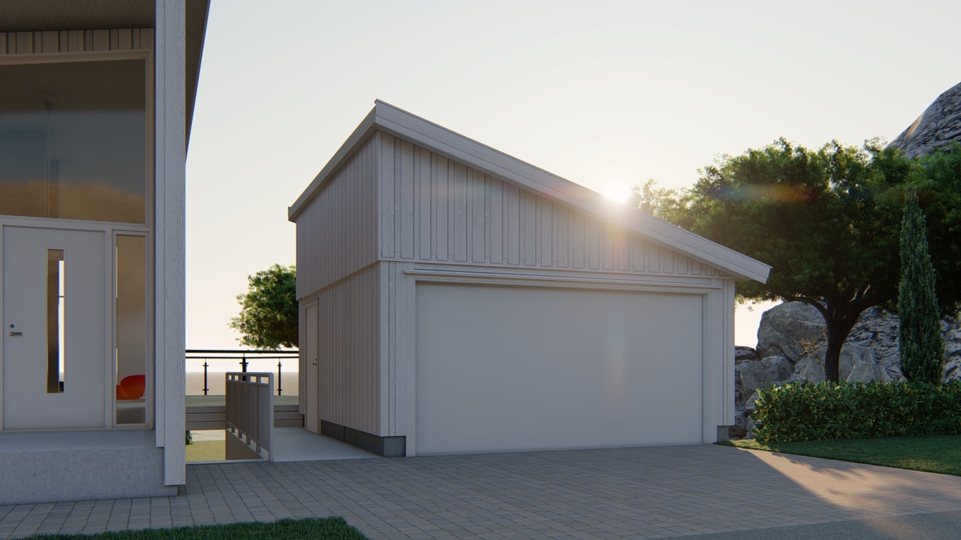 Dobbelgarasje - Rimelige modeller - tilpasset dine ønsker | Igland Garasjen