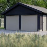 Dobbelgarasje - Rimelige modeller - tilpasset dine ønsker | Igland Garasjen