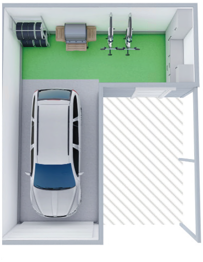 Dobbelgarasje - Rimelige modeller - tilpasset dine ønsker | Igland Garasjen